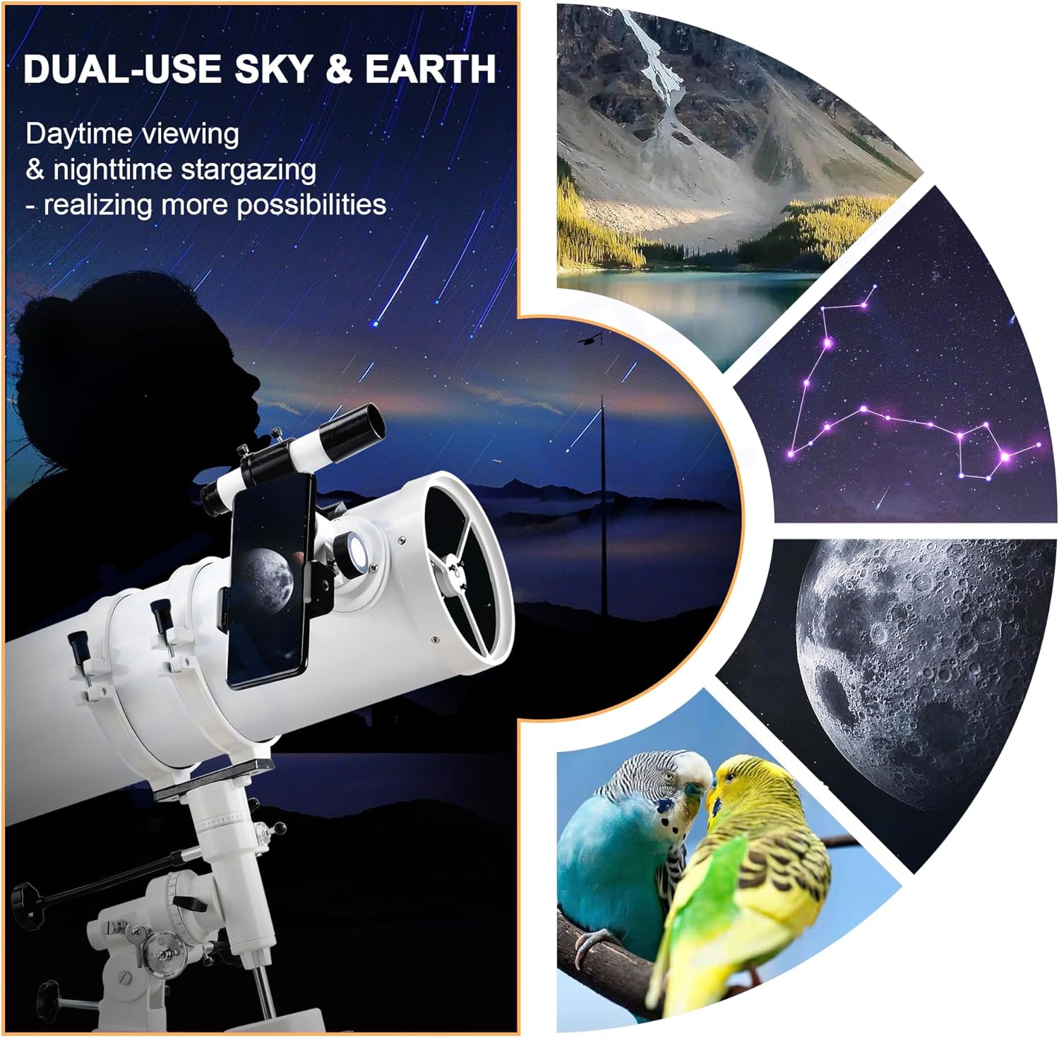 HSL 150EQ Astronomical Reflector Telescope Review: Professional 150mm ...